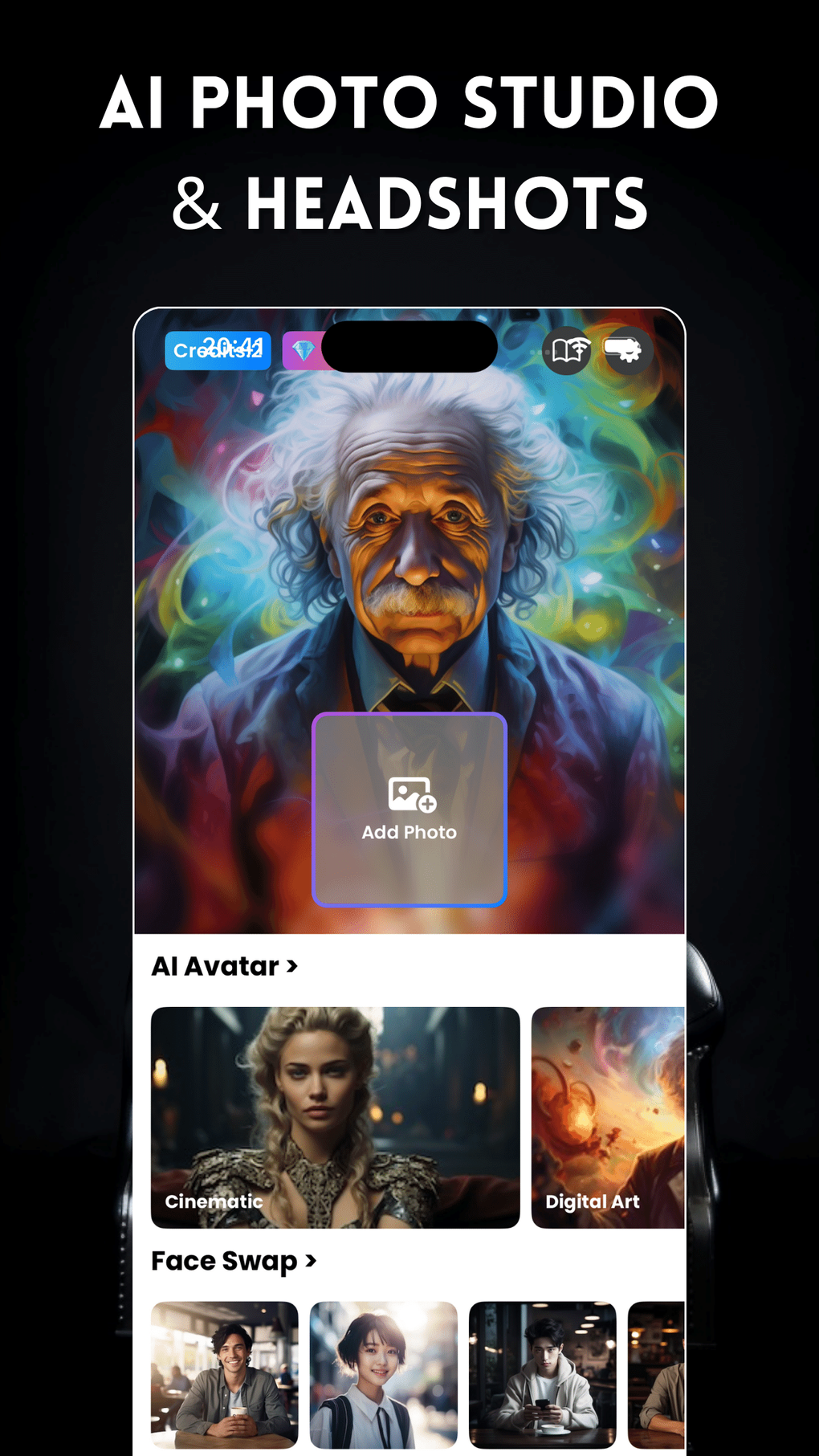 AI Headshot Generator Avatar para iPhone - Descargar