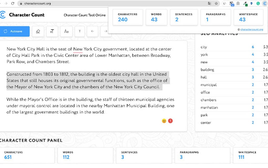 Character Count for Google Chrome - Extension Download Character Count for Google Chrome - Extension Download