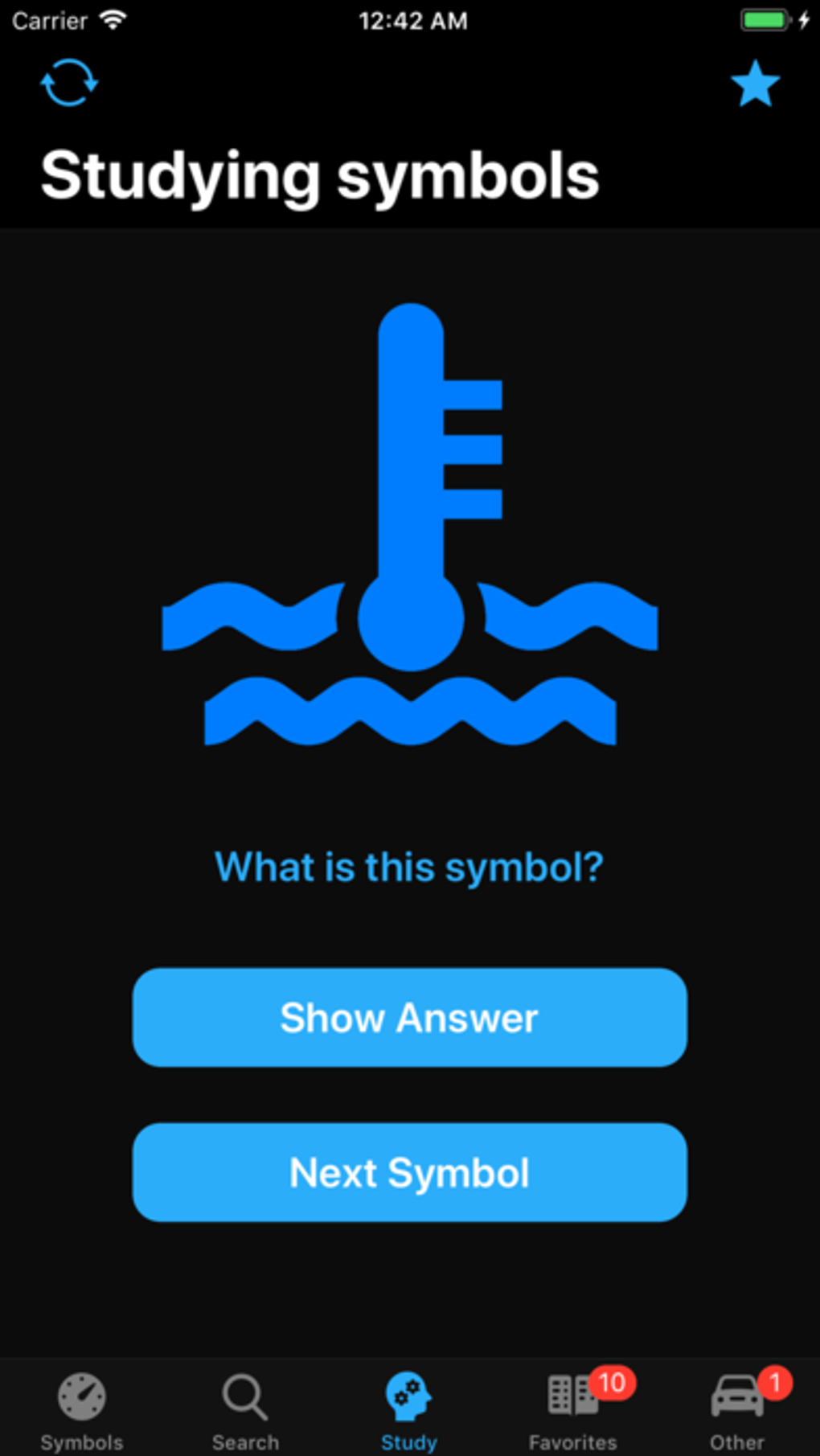 Car Dashboard Symbols pour iPhone - Télécharger