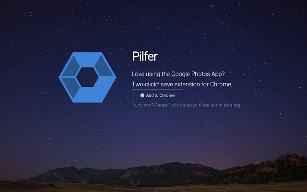 Pilfer Google Chrome 용 - 확장 프로그램 다운로드