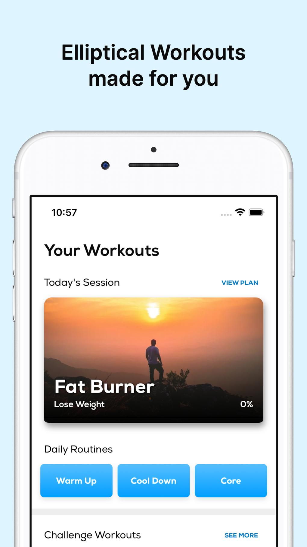 Elliptical Workout Training para iPhone - Descargar