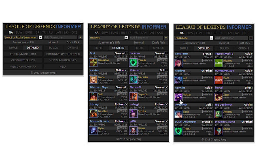League of Legends Informer para Google Chrome - Extensión Descargar