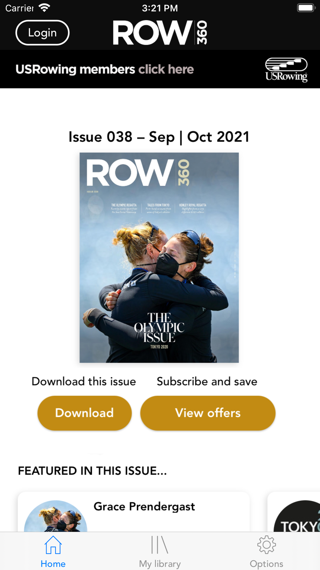 Row360 Magazine para iPhone - Descargar