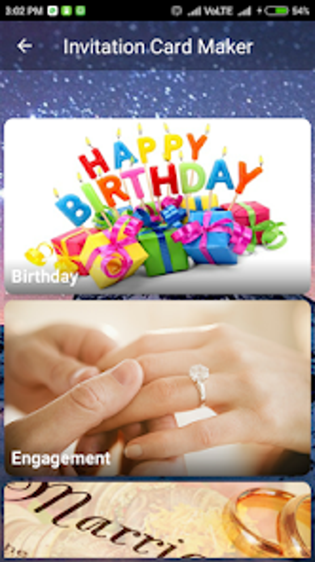 Invitation Card Maker per Android - Download