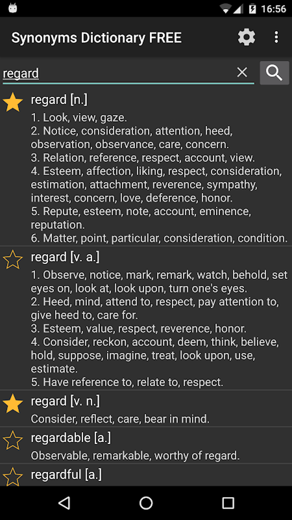 Android için English Synonyms Dictionary APK - İndir