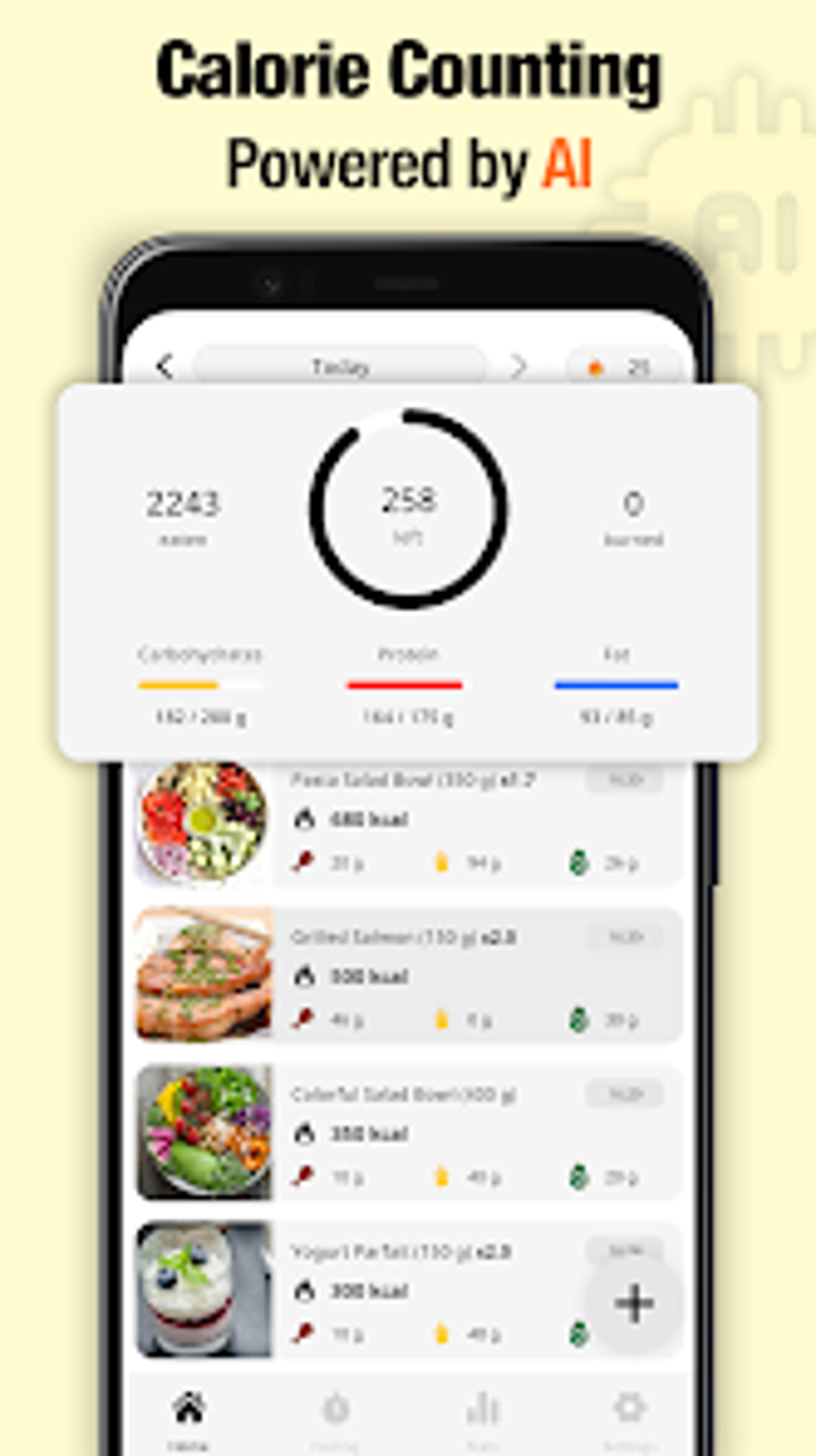 FoodCalAI - AI Calorie Counter per Android - Download