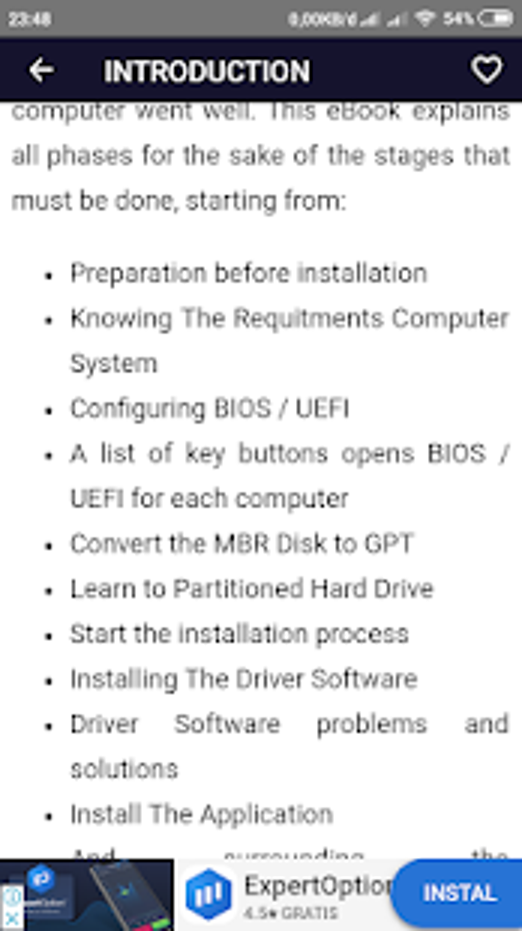 Win 10 Installatition Guide - Reinstall computer APK for Android - Download