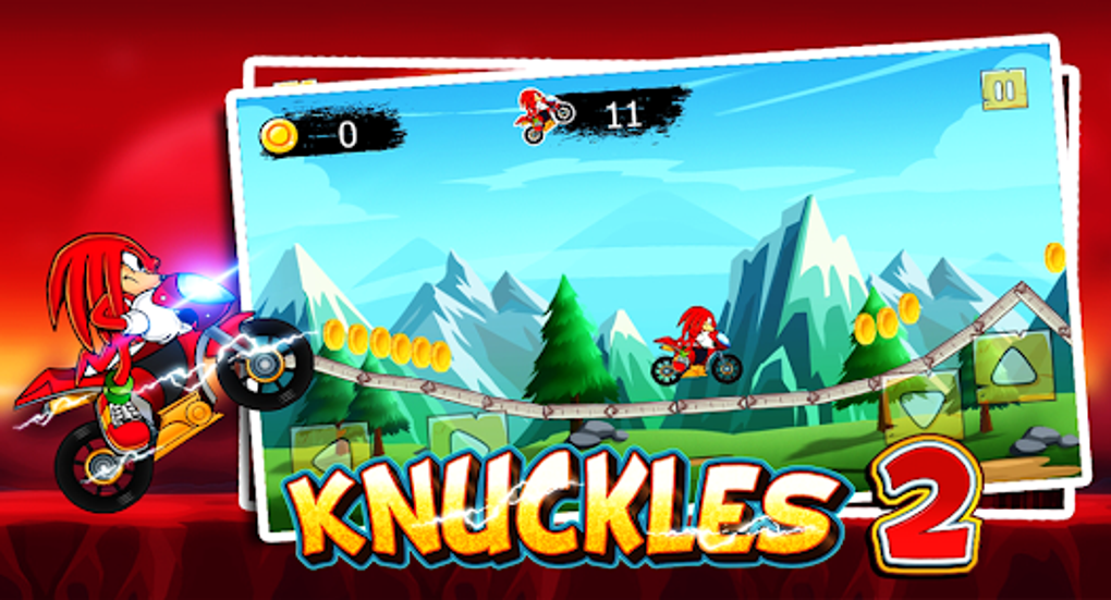 Knuckles Hedgehog Moto Climb สำหรับ Android - ดาวน์โหลด