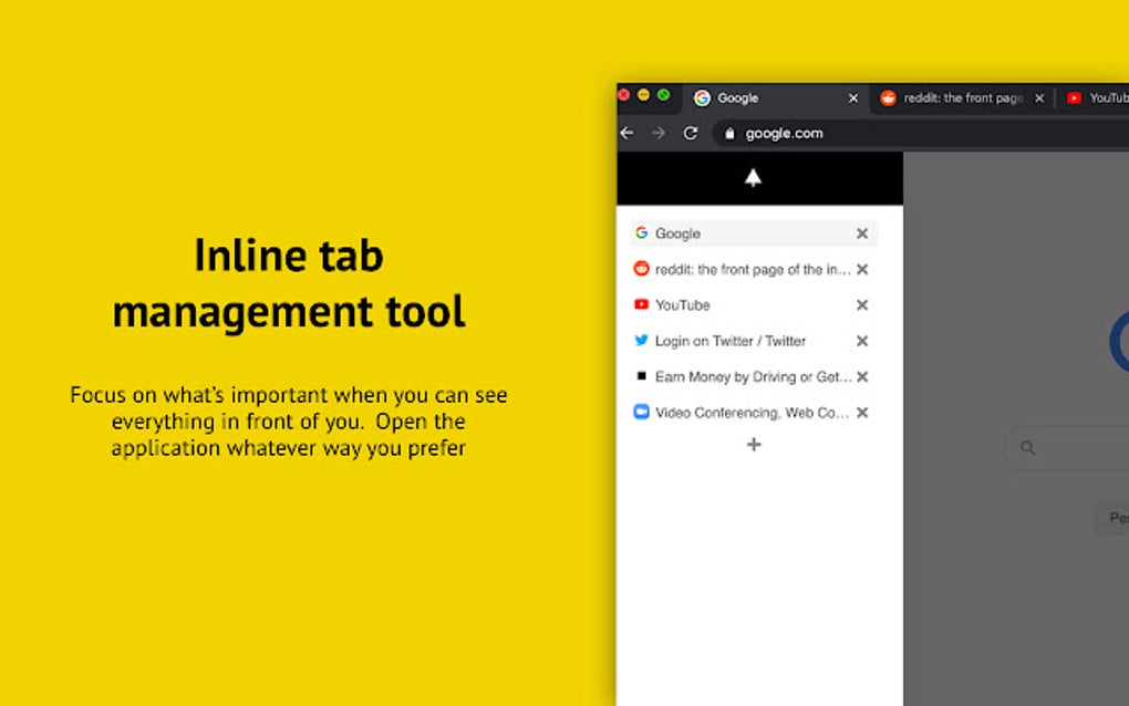 Forest: Tree Style Tab Manager para Google Chrome - Extensión Descargar