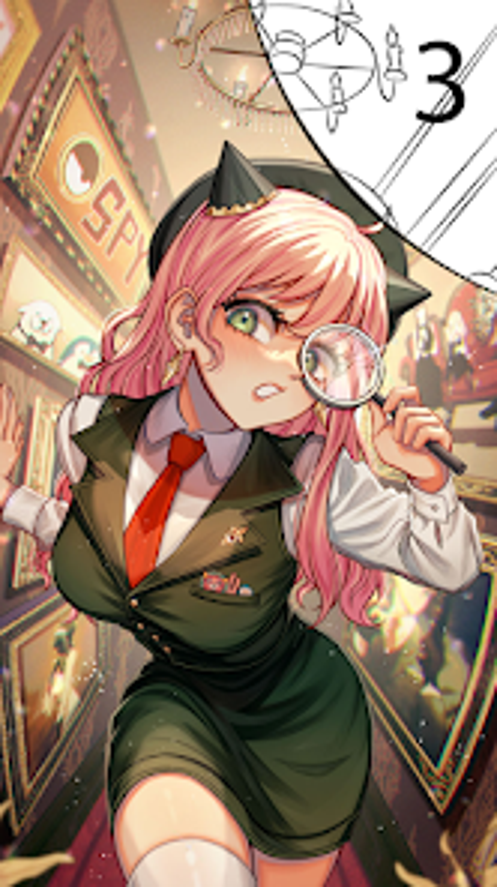 Spy x Family Color By Number pour Android - Télécharger