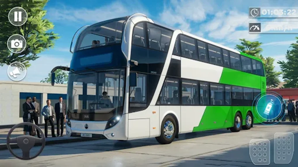 Android 용 Village Bus Transporter Games - 다운로드