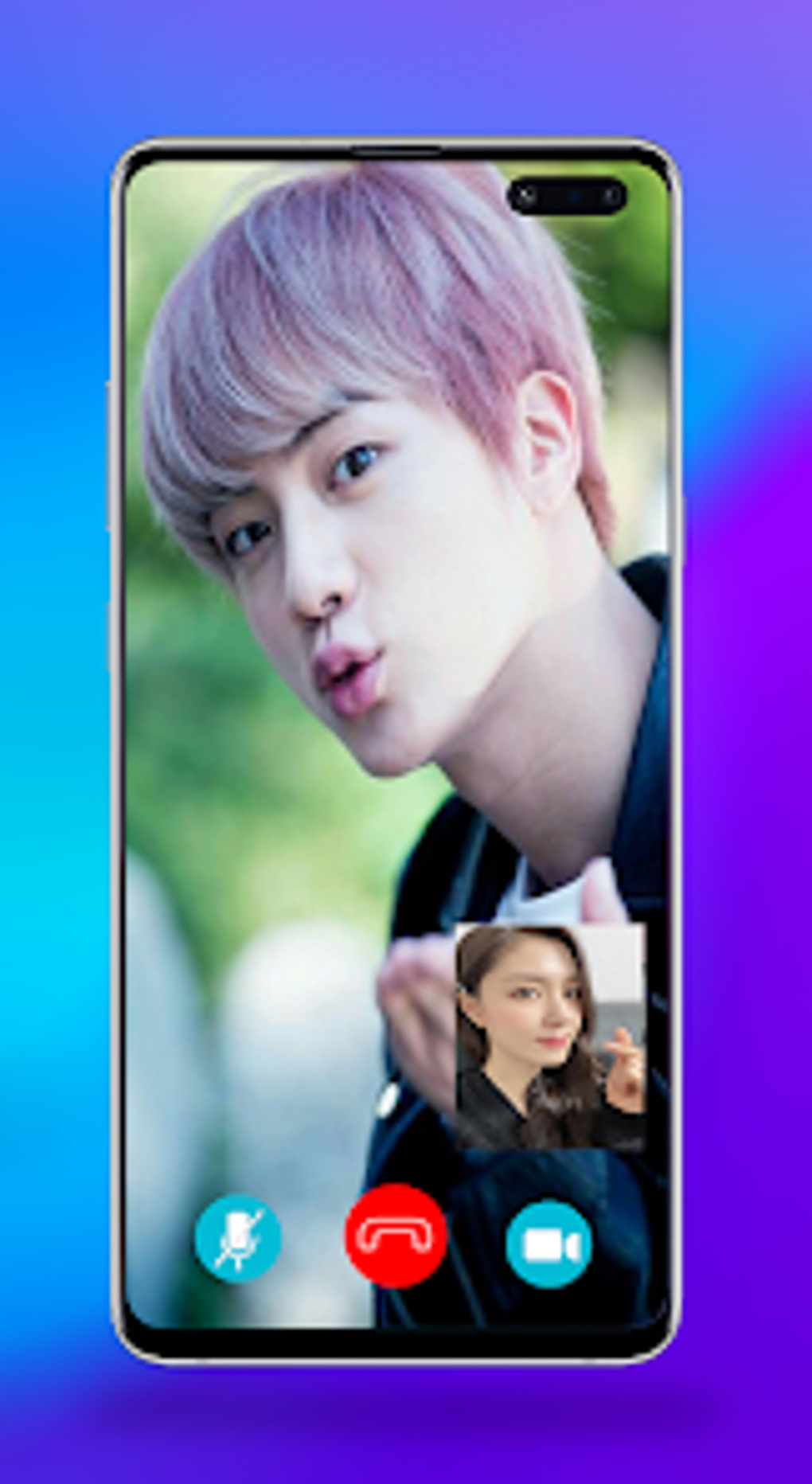 Jin Call You - BTS Jin Fake Vi for Android - Download