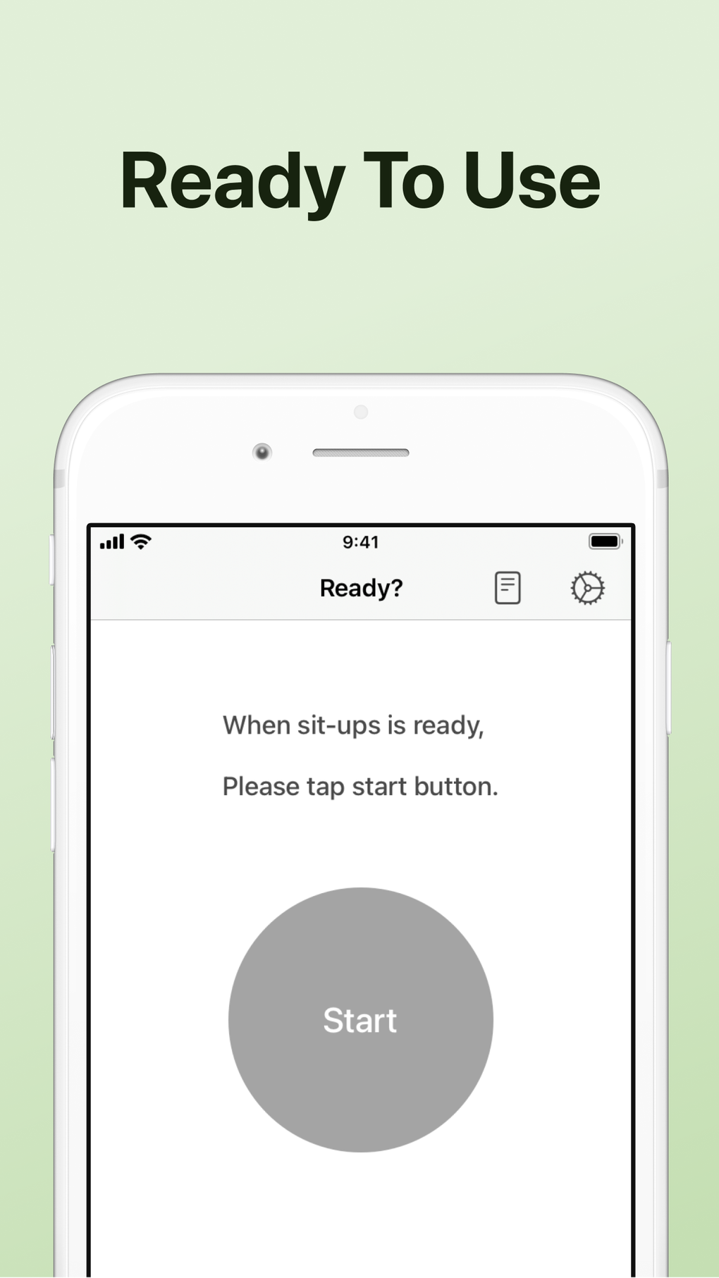 Sit Up Counter - Auto Count for iPhone - Download