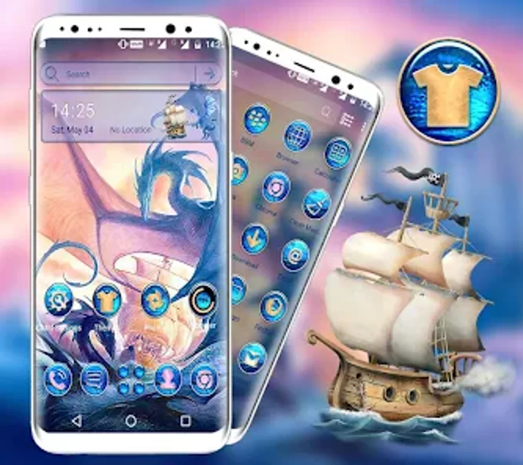 Dragons Fantasy Launcher Theme para Android - Descargar
