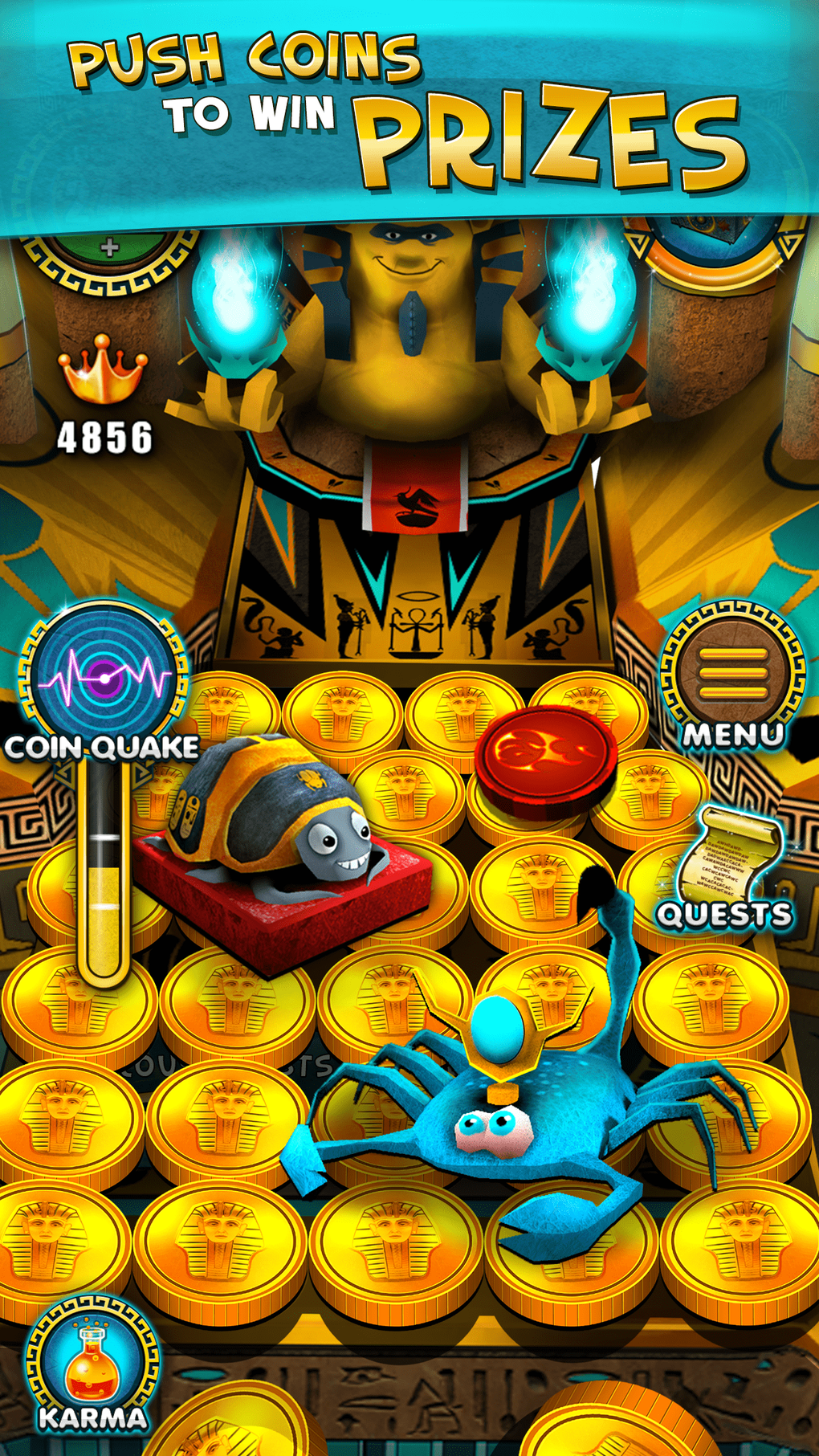 Pharaohs Party: Coin Pusher para iPhone - Descargar