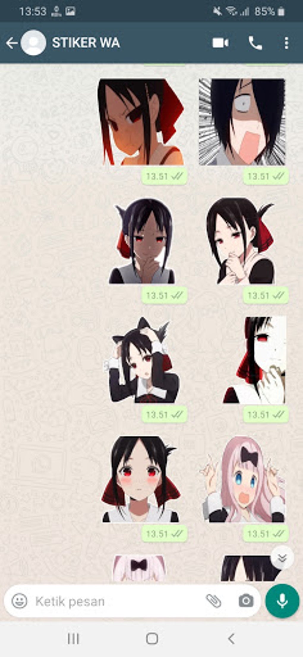 Sticker WA Anime WAStickerApps for Android - Download