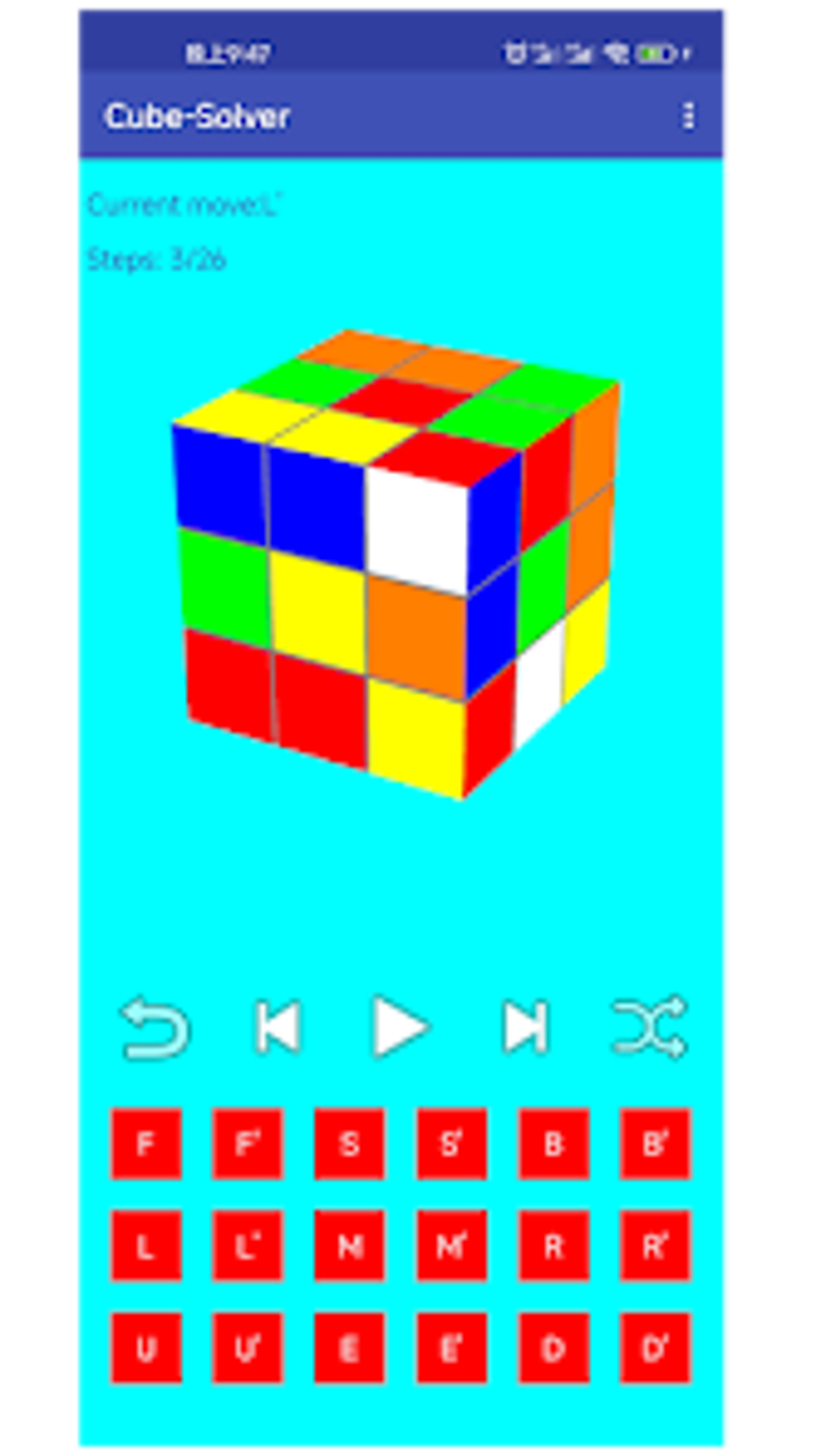 3x3 Cube Solver for Android - Download