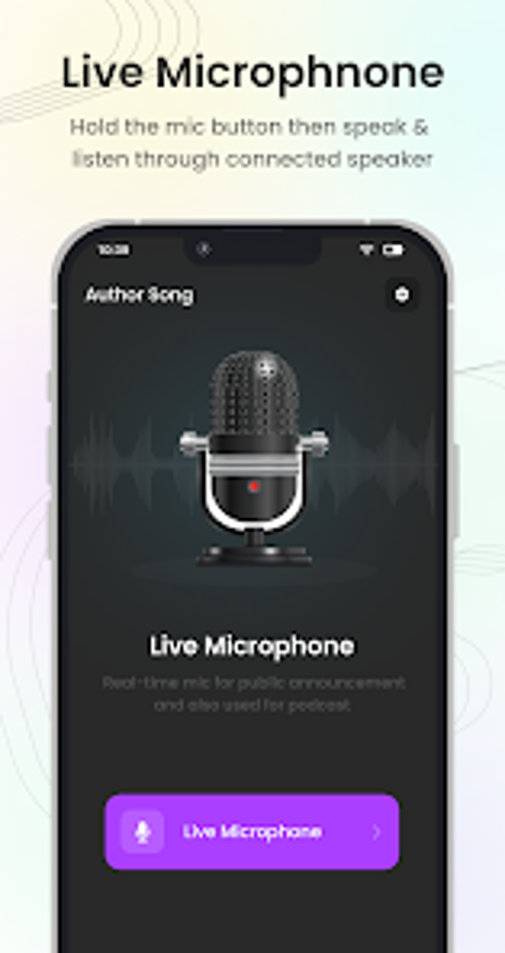 Live Microphone - Mic Announce für Android - Download