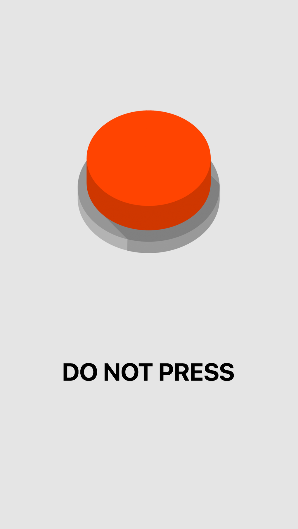 Do Not Push The Button para iPhone - Descargar