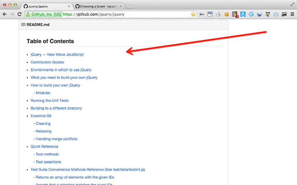 Github Toc for Google Chrome - Extension Download
