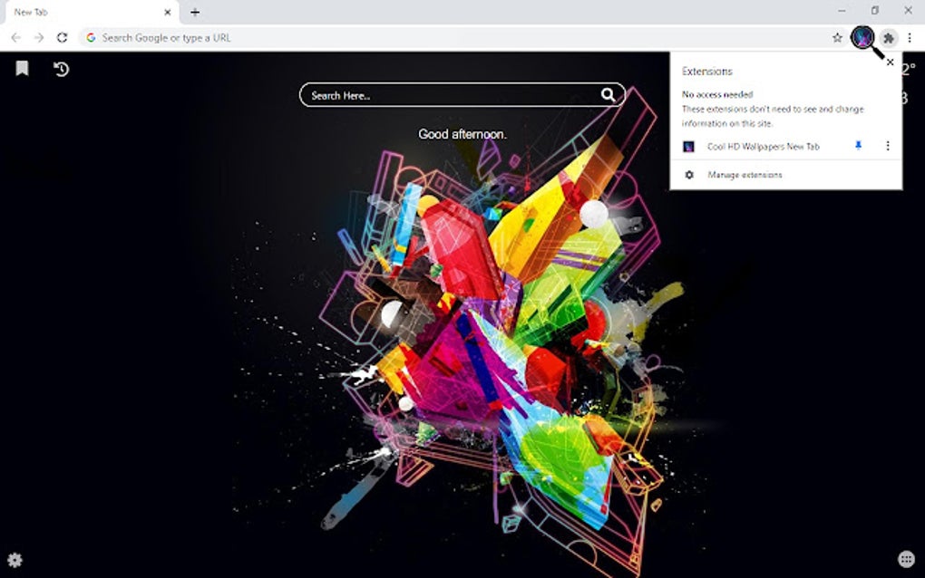 Cool HD Wallpapers New Tab para Google Chrome - Extensión Descargar