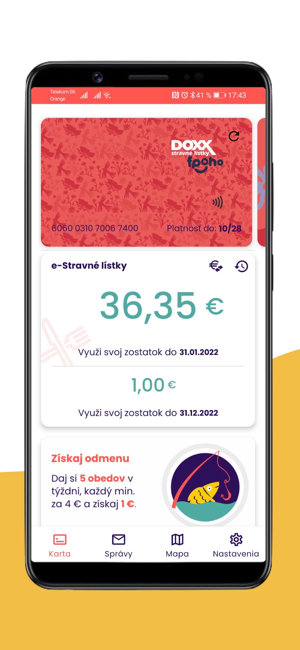 Karta DOXX v mobile for Android - Download