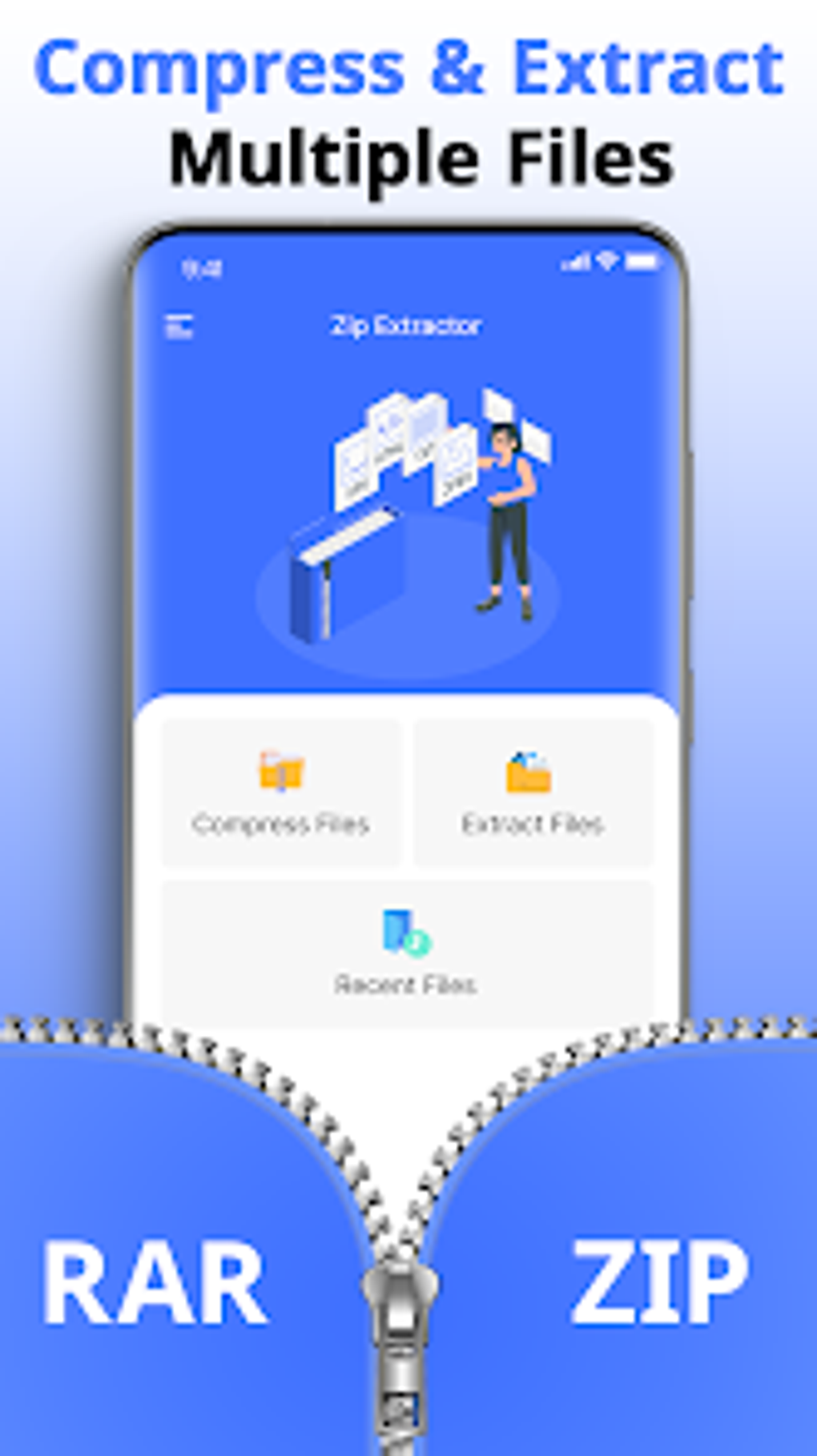 Zip Extractor : Unrar-Unzip per Android - Download