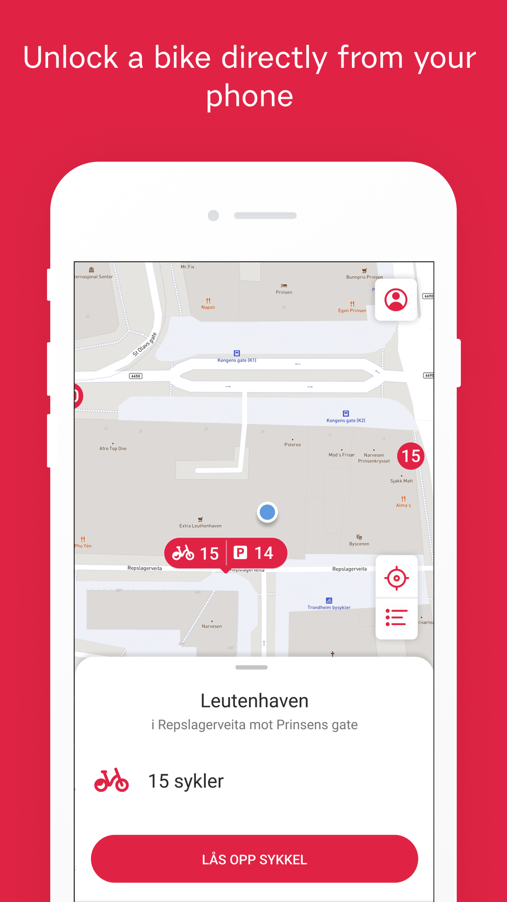 Trondheim Bysykkel for iPhone (iPhone) - Download