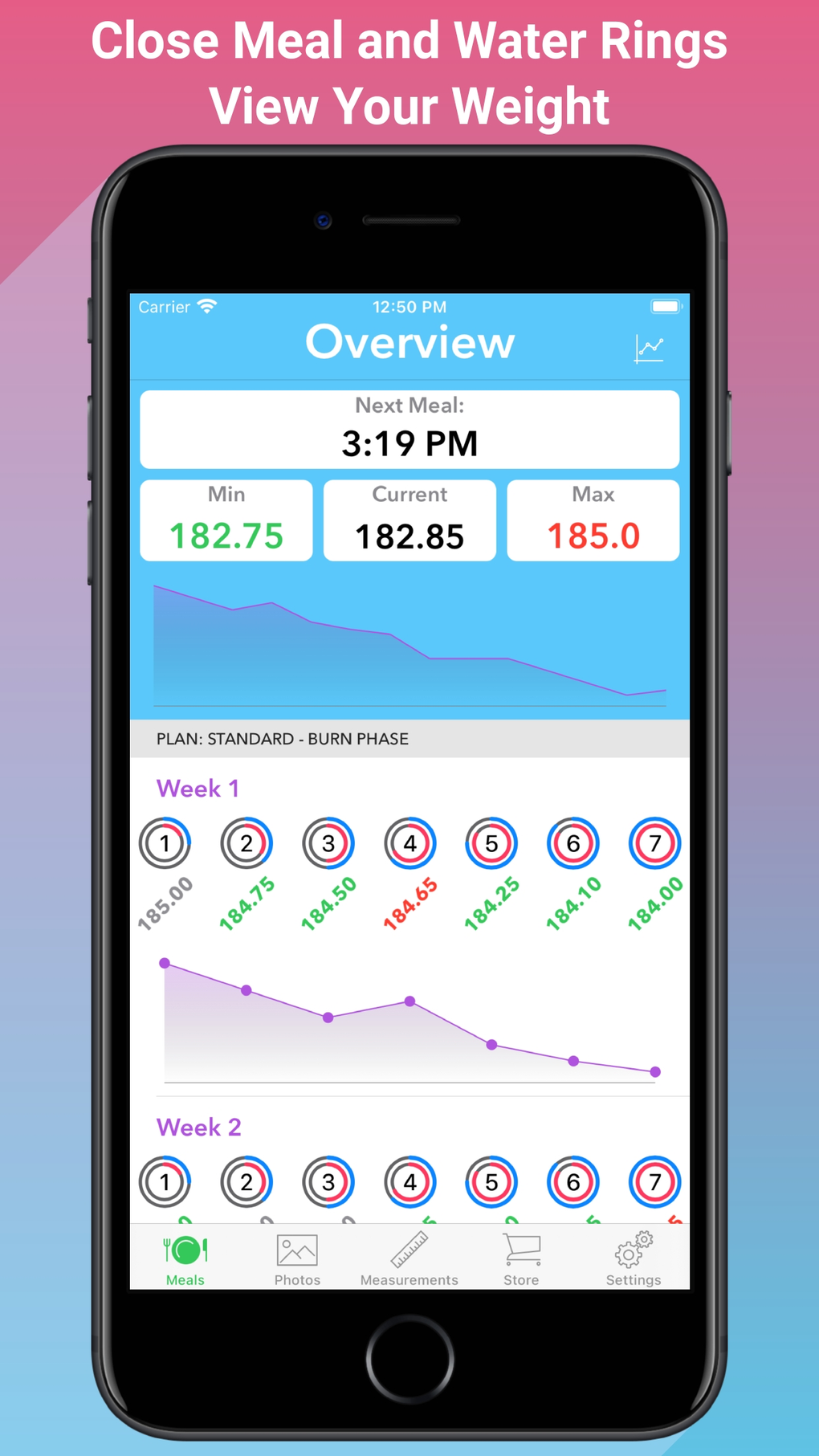 Meal Replacement Tracker para iPhone - Descargar