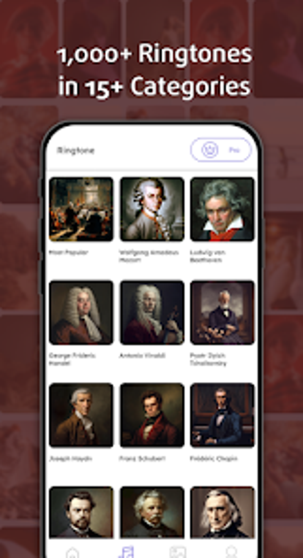 Classical Music Ringtones สำหรับ Android - ดาวน์โหลด