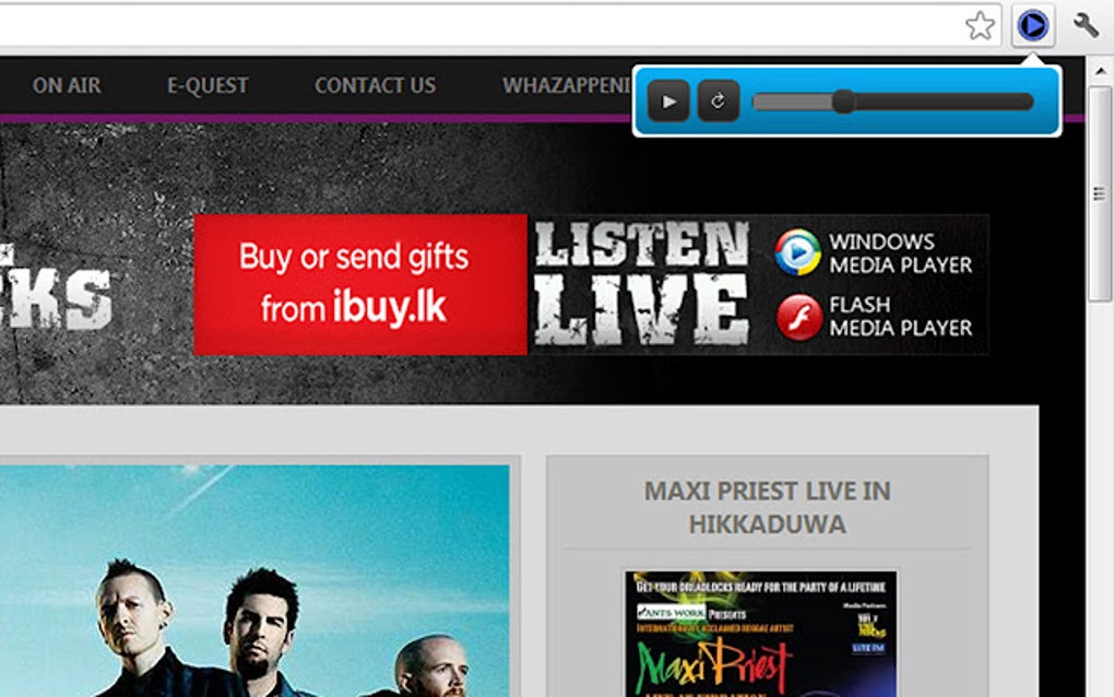 Tnl Rockz Live para Google Chrome - Extensión Descargar