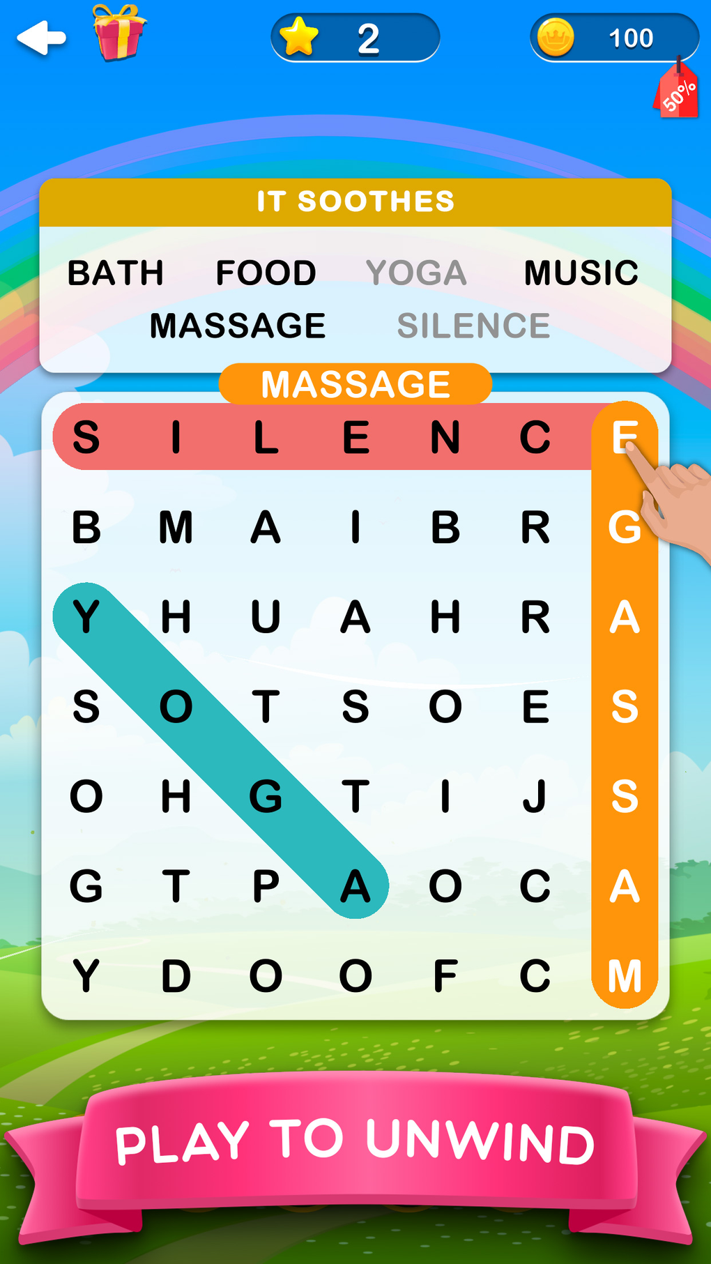 Word Search 2 - Hidden Words para iPhone - Descargar