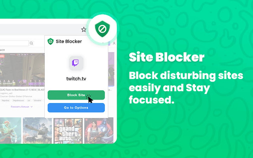 Site Blocker: Block Site & Focus Mode para Google Chrome - Extensión Descargar