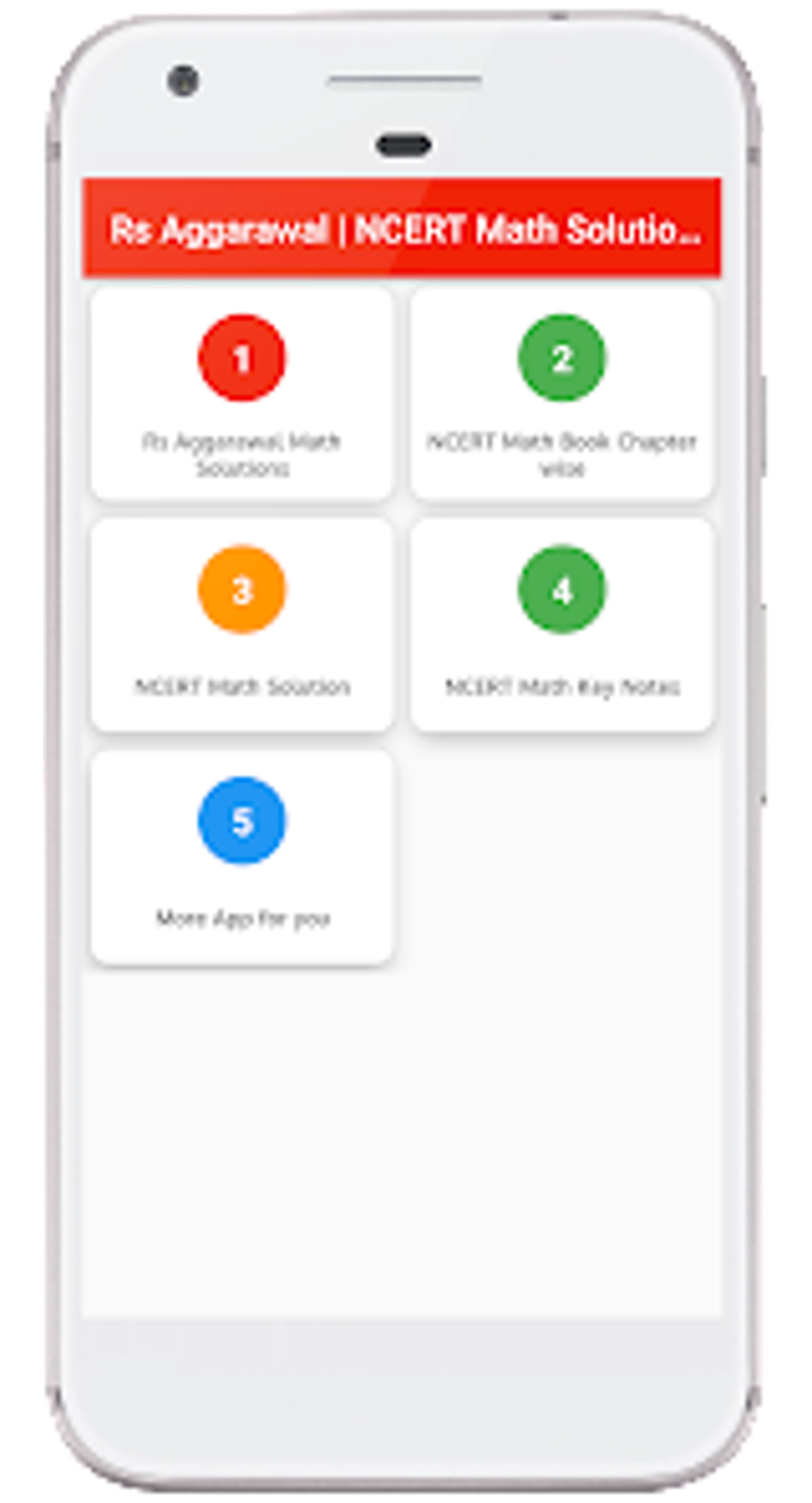 RS Aggarwal 12th Math Solution for Android - Download