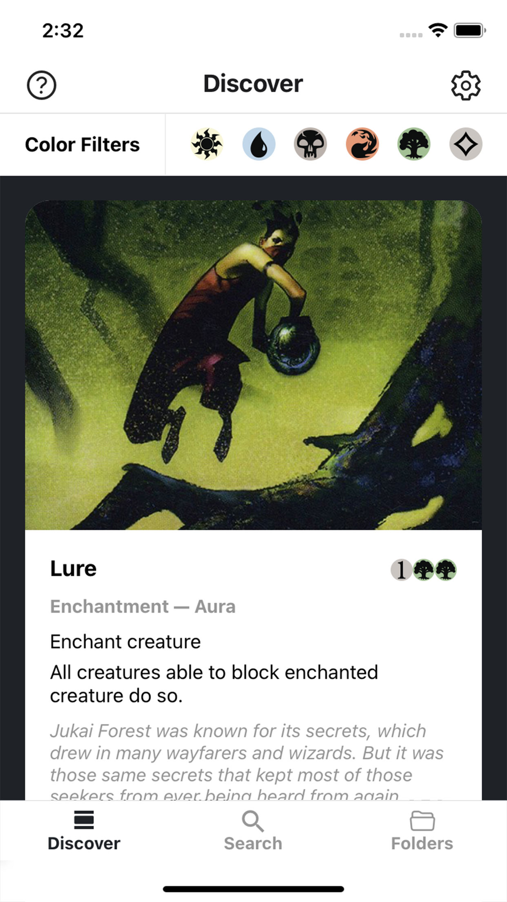 MTG Discover for iPhone - Download