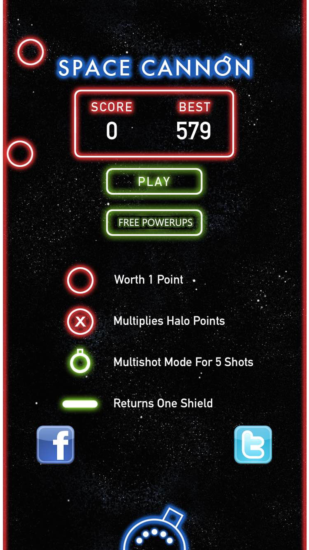 Space Cannon OG para iPhone - Descargar