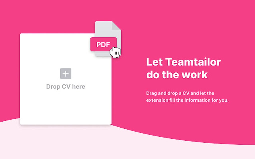 Teamtailor sourcing for Google Chrome - Extension Download