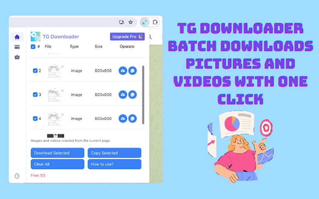 TG Downloader - Telegram Video Download for Google Chrome - Extension ...