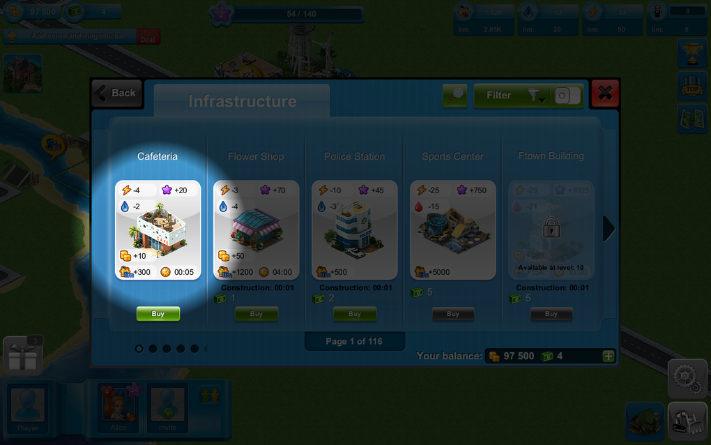 Megapolis: city building simulator. Urban strategy for Android - Download