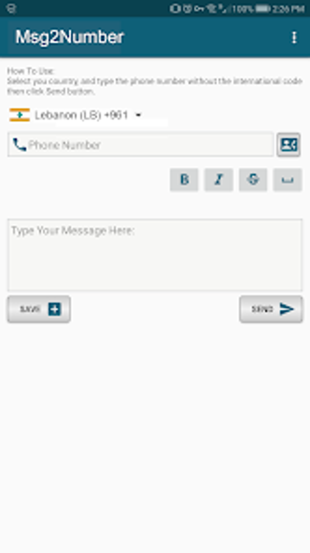 Msg2Number para Android - Descargar