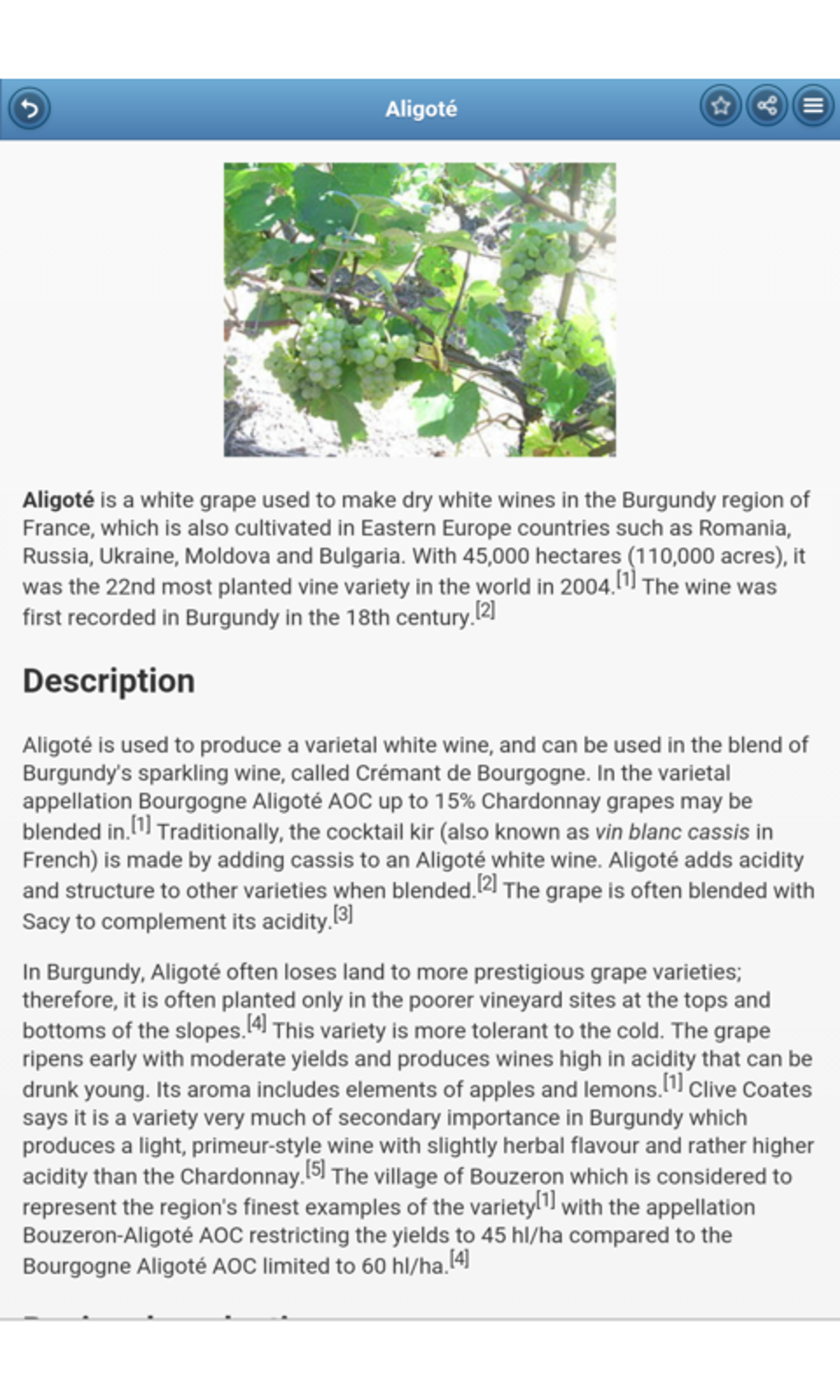 Grape varieties APK for Android - Download