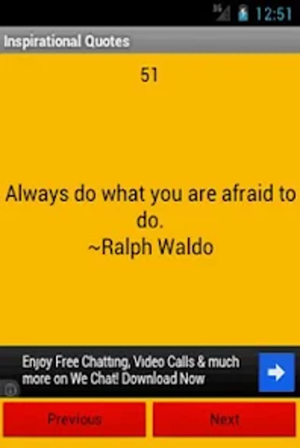 Inspirational Sayings Quotes para Android - Descargar