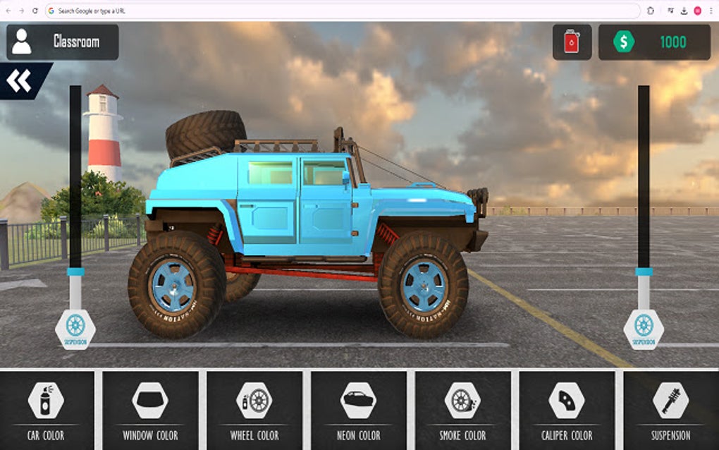 Off Road 4x4 Jeep Simulator: Turbo Blazing Challenge para Google Chrome - Extensión Descargar