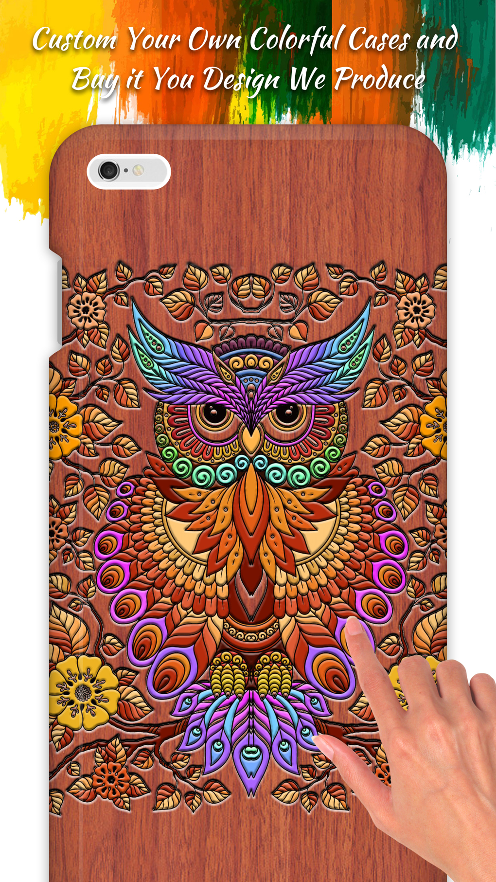 Coloring Owl:Paint Color Cases for iPhone - Download