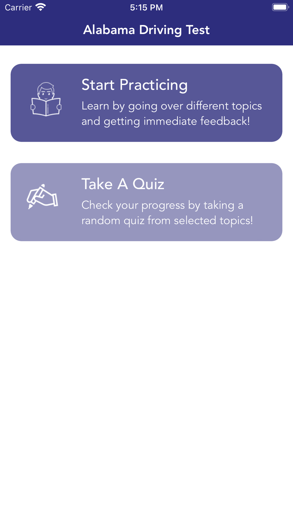 DMV Practice Test Alabama para iPhone - Descargar