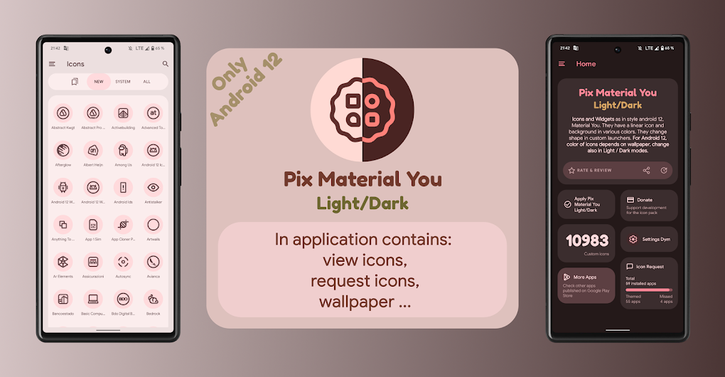 Pix Material You LightDark for Android - Download