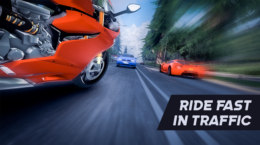 Real Moto Rider: Traffic Race for Android - Download