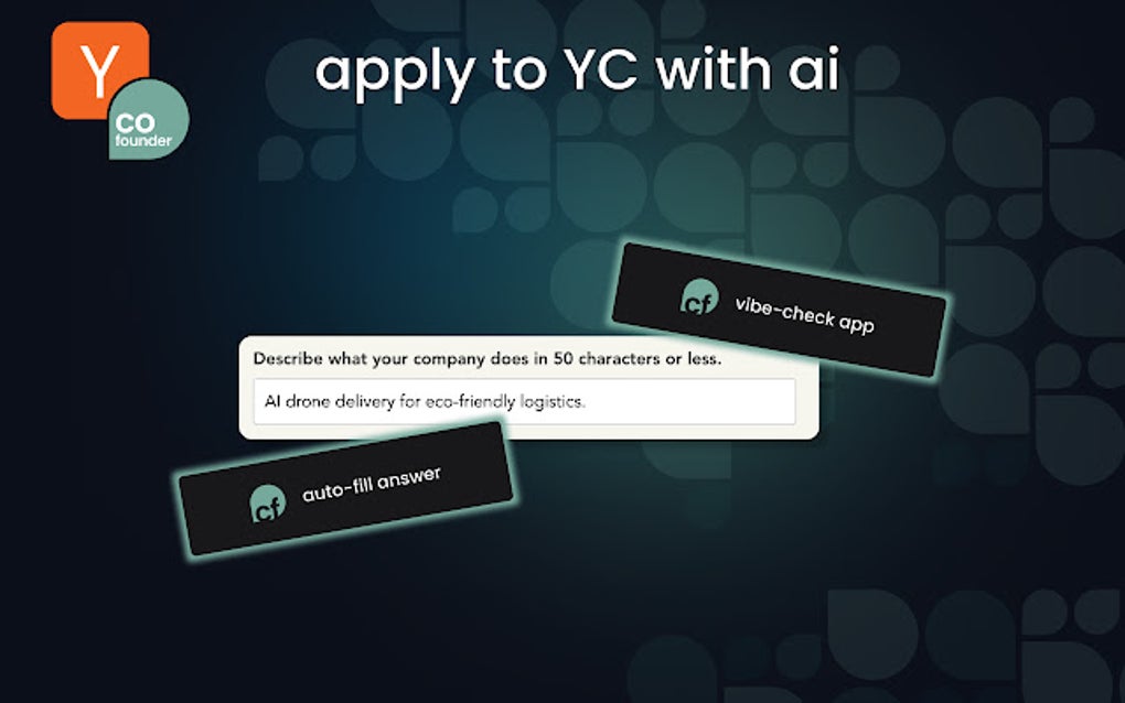 YC vibe-check: apply with ai สำหรับ Google Chrome - ส่วนขยาย ดาวน์โหลด