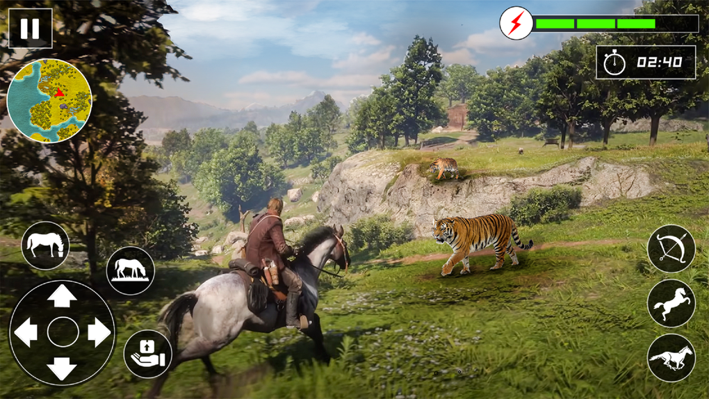 Virtual Wild Horse Racing Game for iPhone - Download