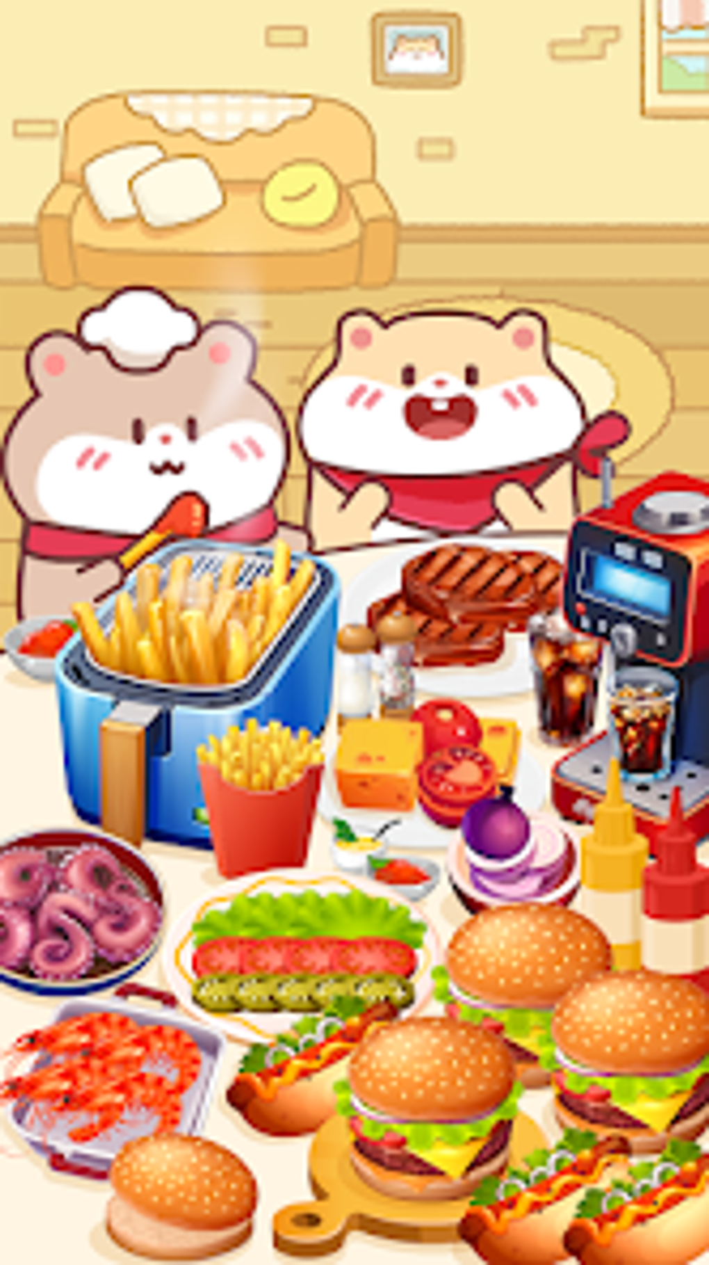 YMK Yummy Kitchen Cooking Game pour Android - Télécharger